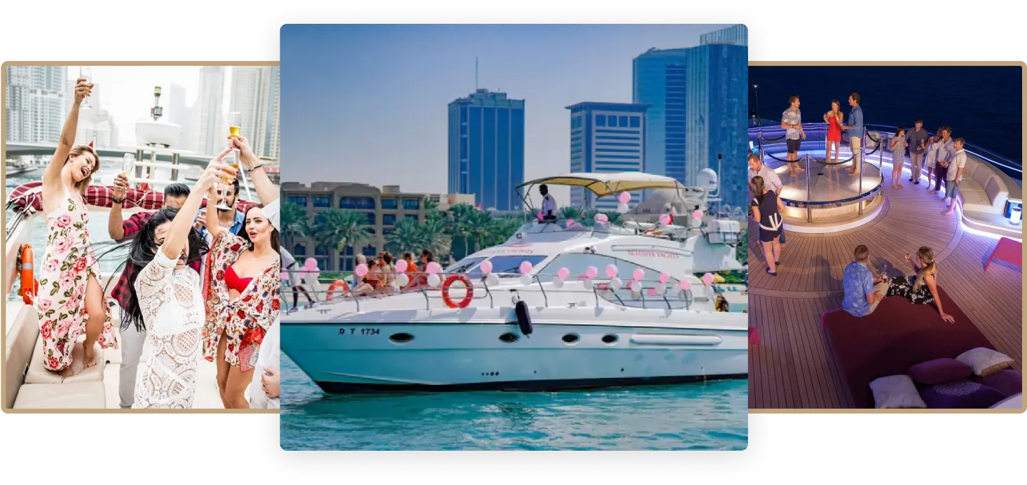 Yacht Party Dubai | Dubai Yacht Party Rentals & Packages